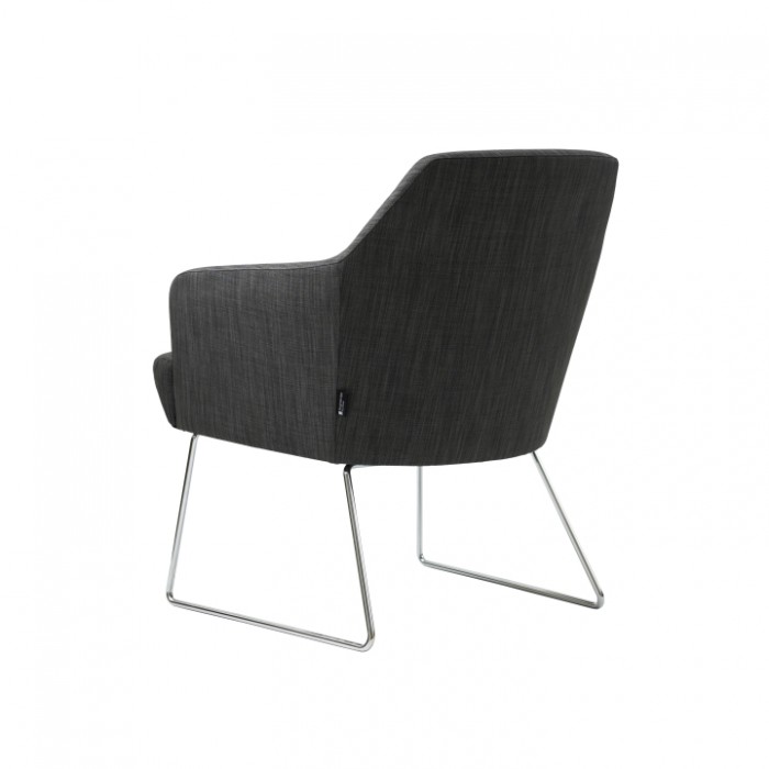 Lucia Compact Club Chair with Wire Base | Knightsbridge Furniture