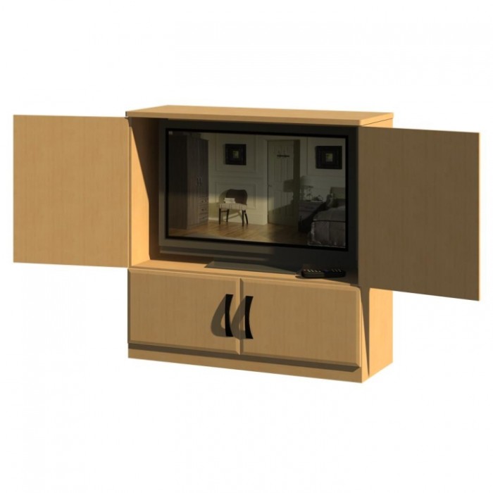 Scotia Tall TV Unit with Doors | Knightsbridge Furniture