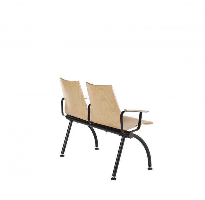 Crowd 2 Seater Wooden Beam | Knightsbridge Furniture