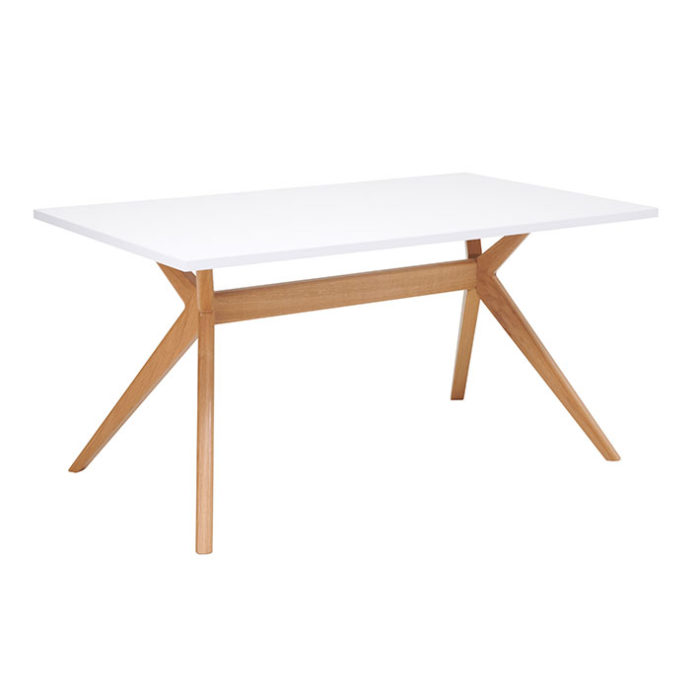 Tron Large Rectangular Dining Table | Knightsbridge Furniture